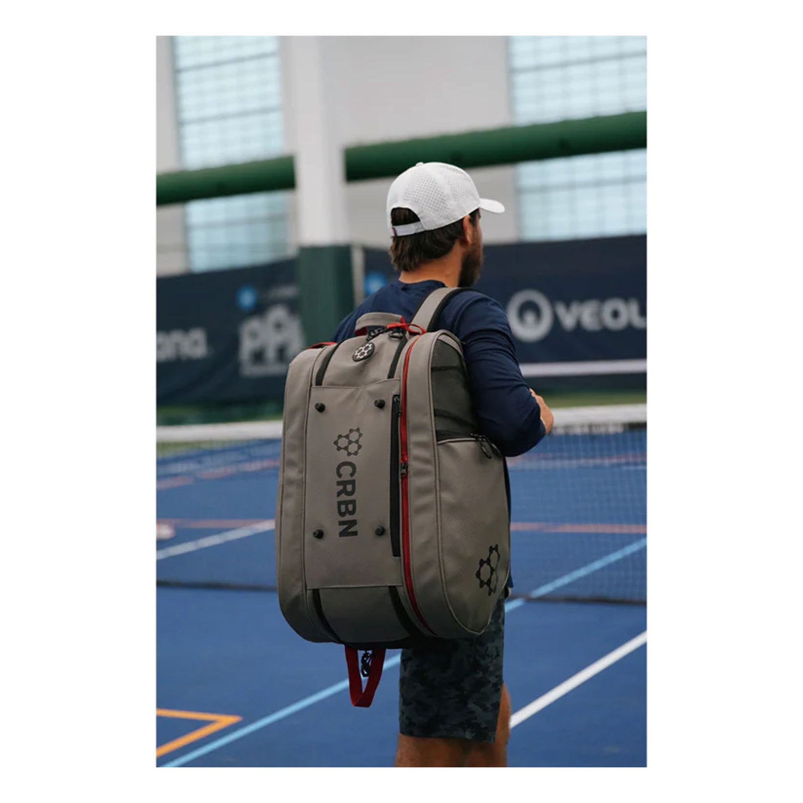 CRBN Pro Team Tour Bag 2.0 Grey — Racquet Science