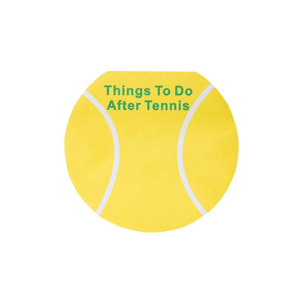 Tennis ball post it notes — Racquet Science
