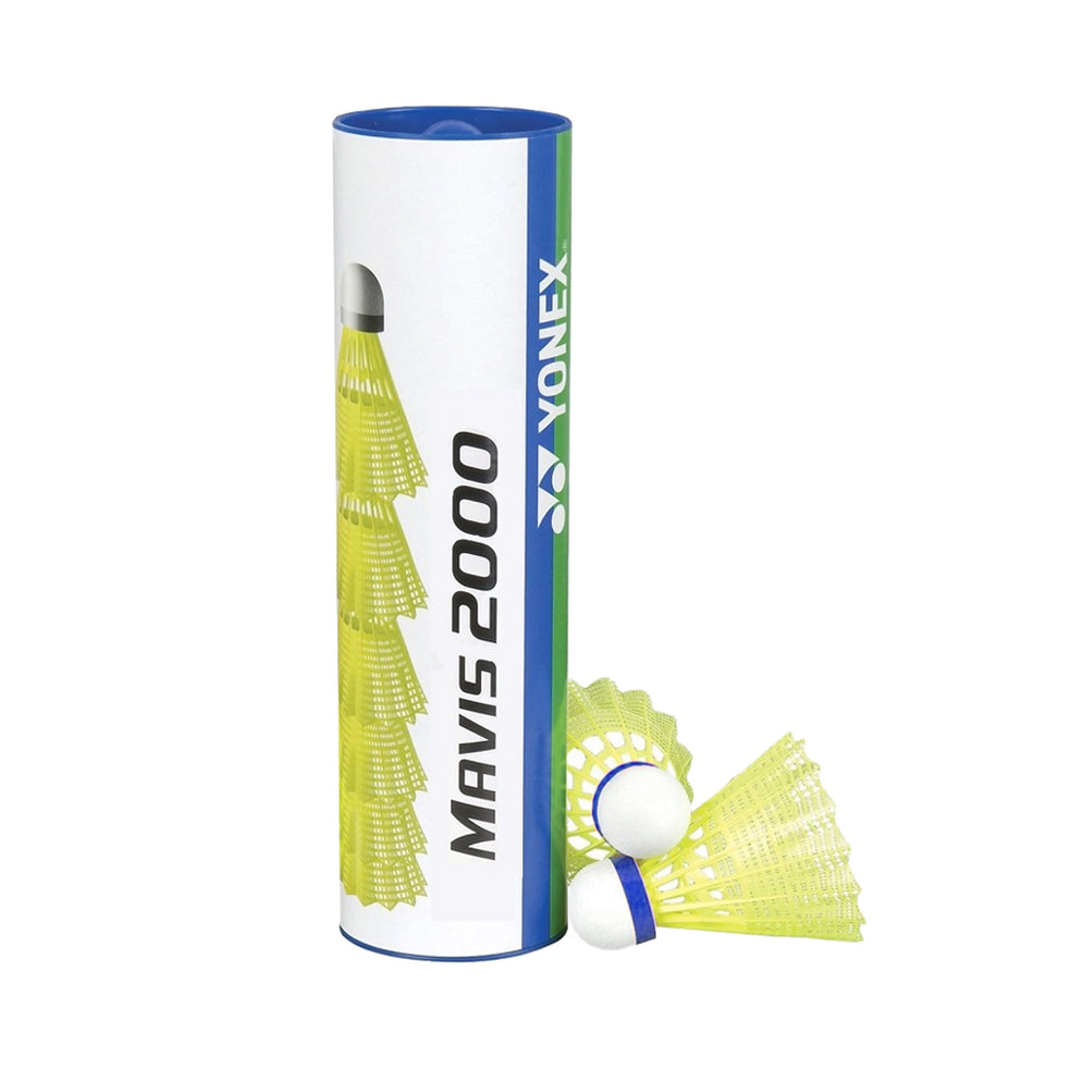 Yonex Mavis 2000 - a better flying nylon badminton shuttle. — Racquet ...