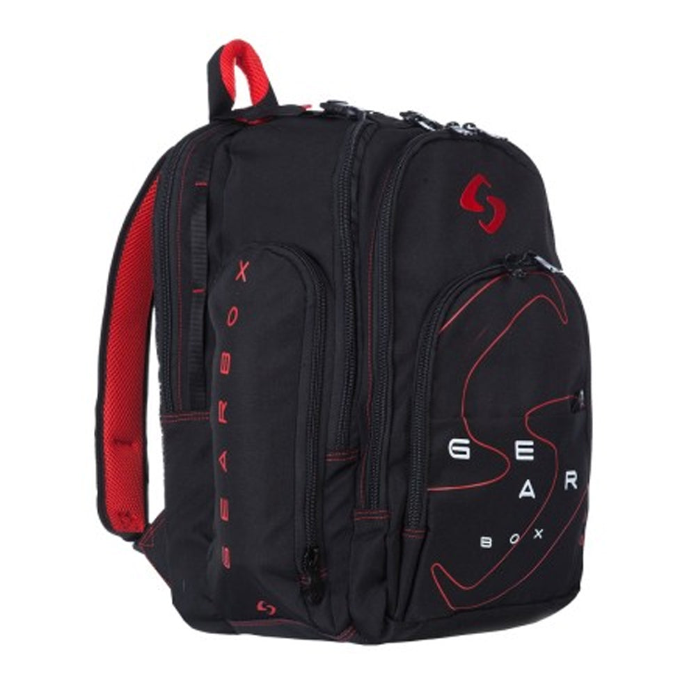 Gearbox Backpack Red — Racquet Science