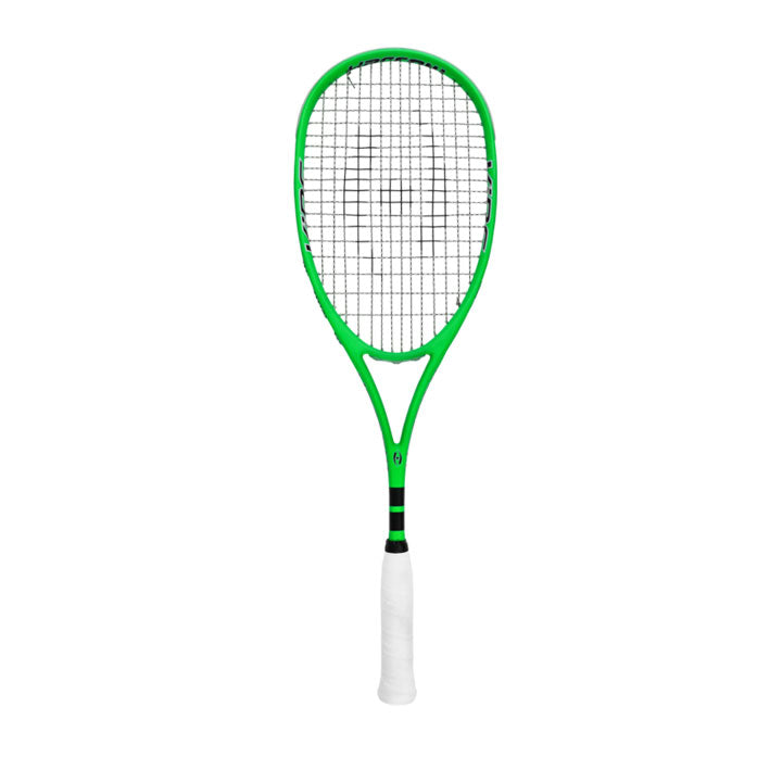 Harrow Vibe Lime/black 19 squash racquet — Racquet Science